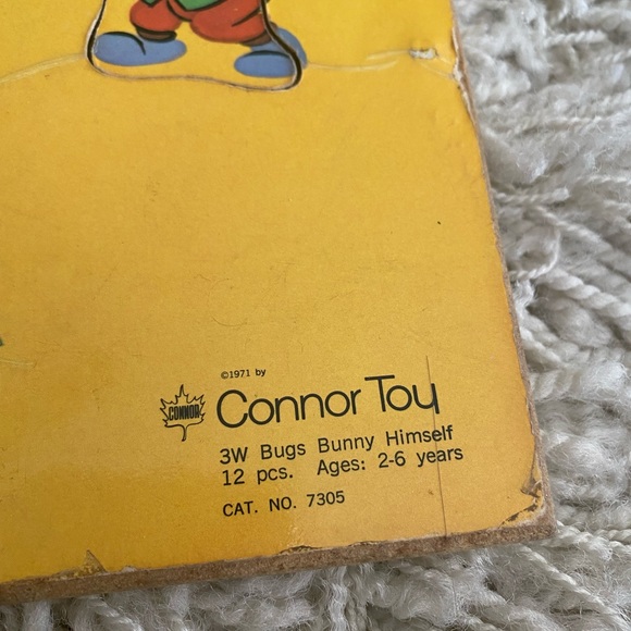 1971 Connor Toy Looney Tunes Wood Puzzle | Toys | 971 Connor Toy Looney ...